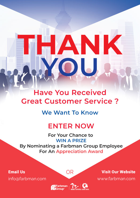 Nominate a Farbman Group Employee | Thank You Program